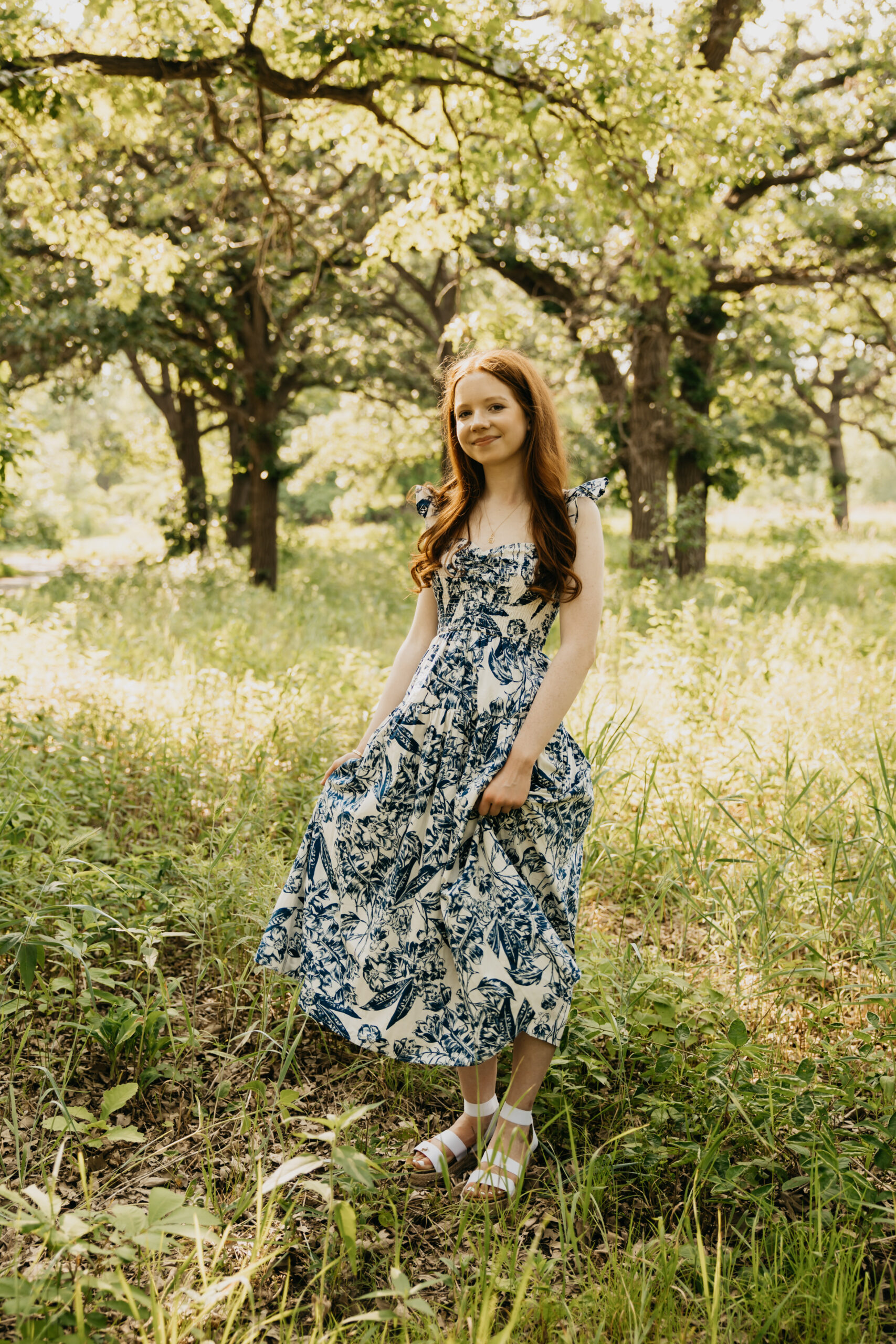 Visitation School Senior Photos | Caroline Connor - mycahbain.com