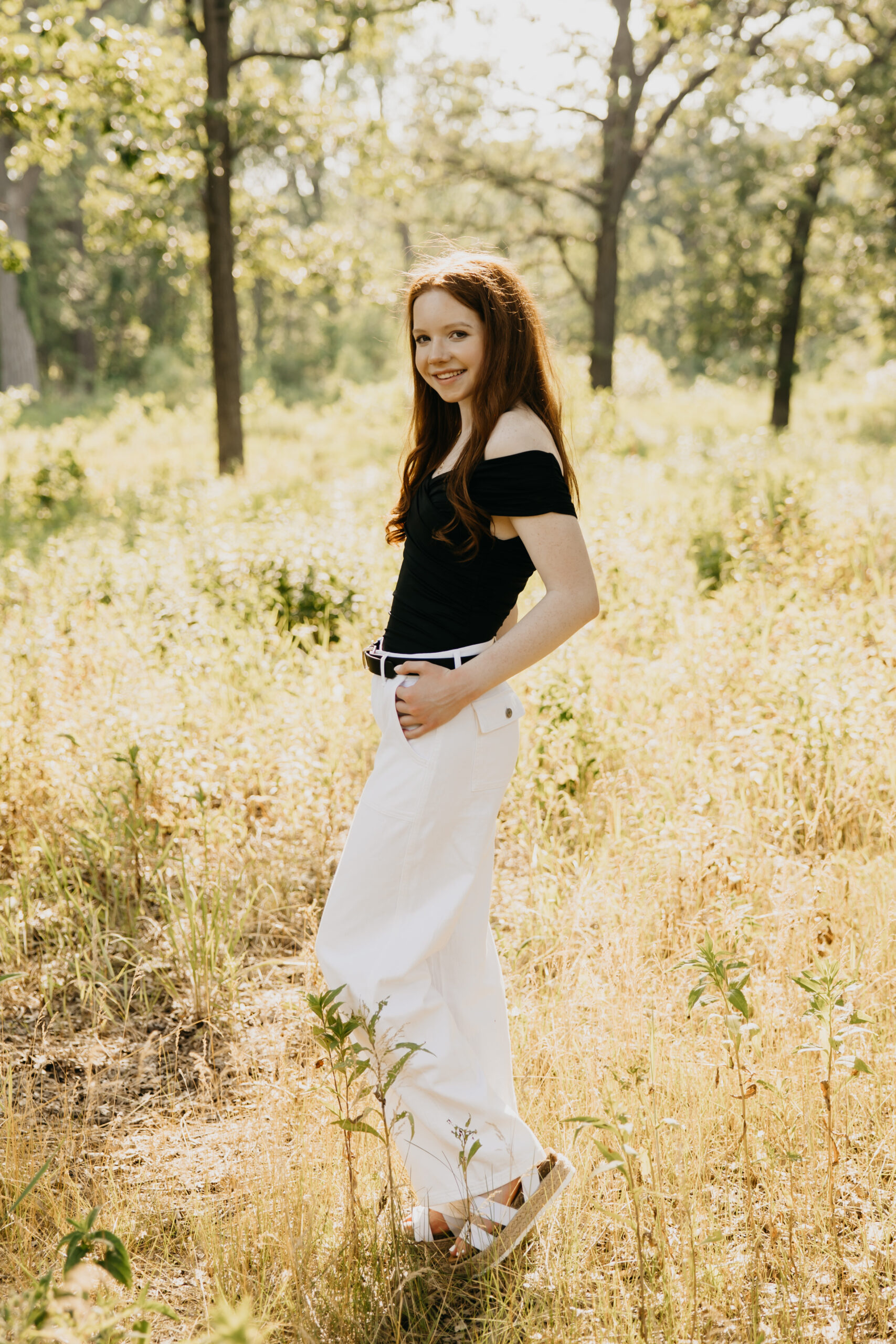 Visitation School Senior Photos | Caroline Connor - mycahbain.com