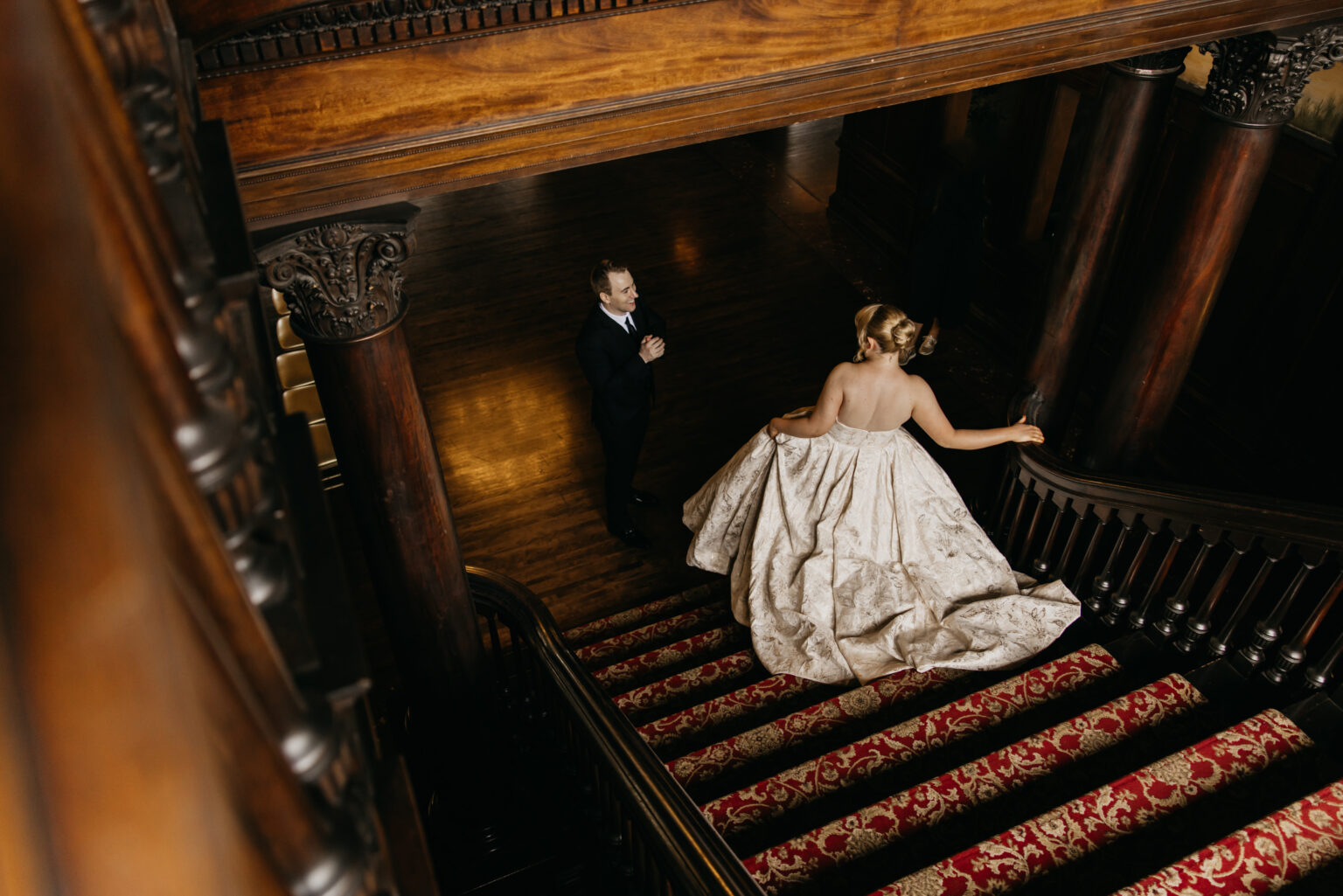 Semple Mansion Wedding of Christina & Andrew - mycahbain.com