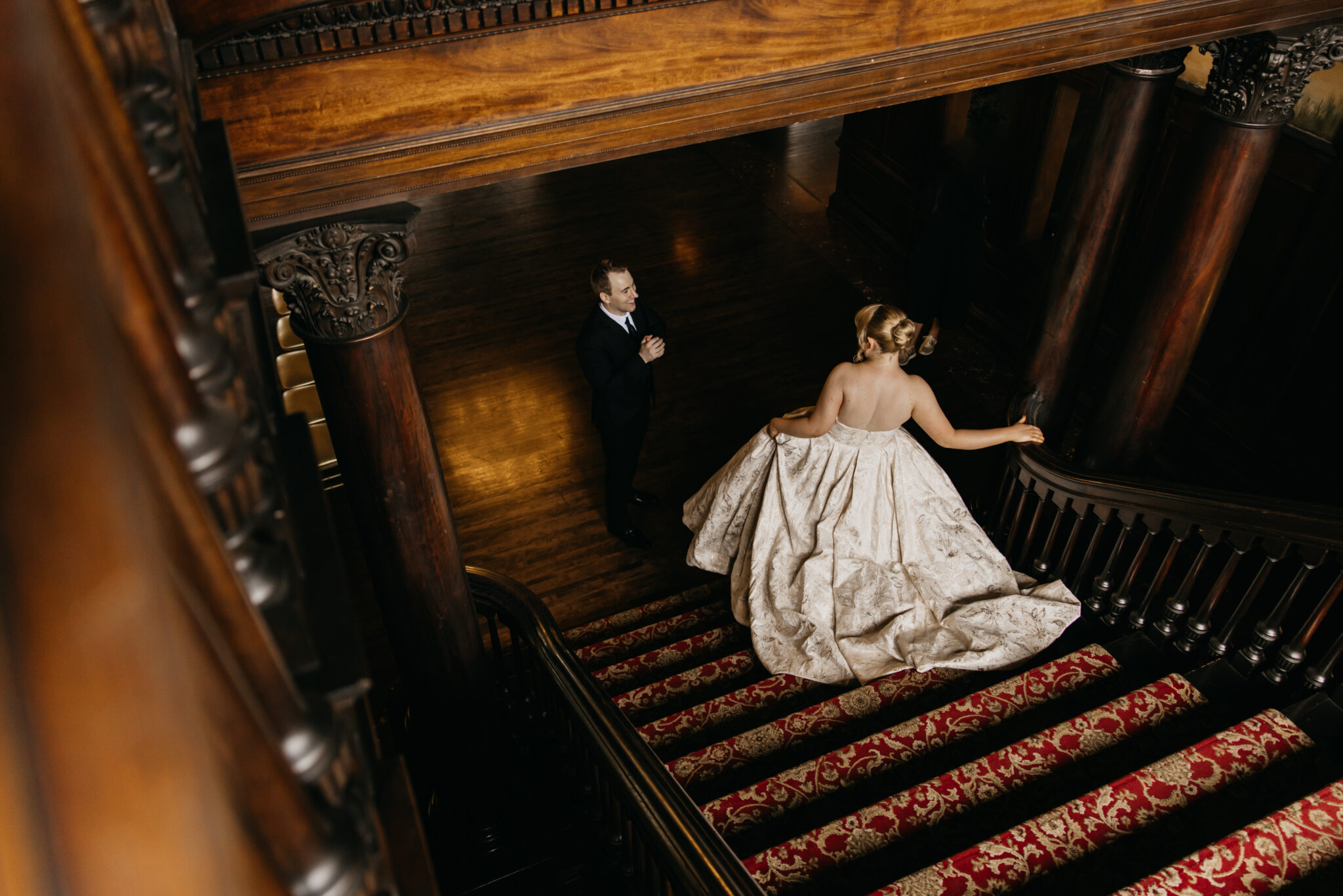 Semple Mansion Wedding of Christina & Andrew - mycahbain.com