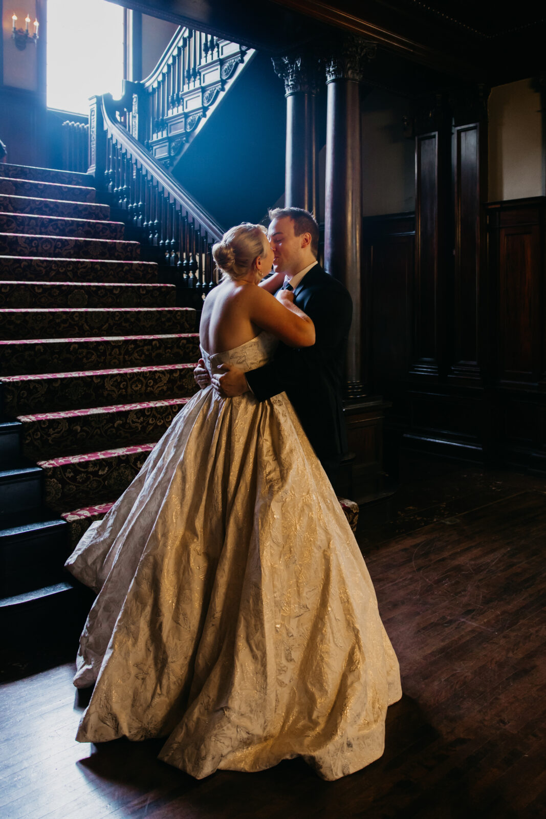 Semple Mansion Wedding of Christina & Andrew - mycahbain.com