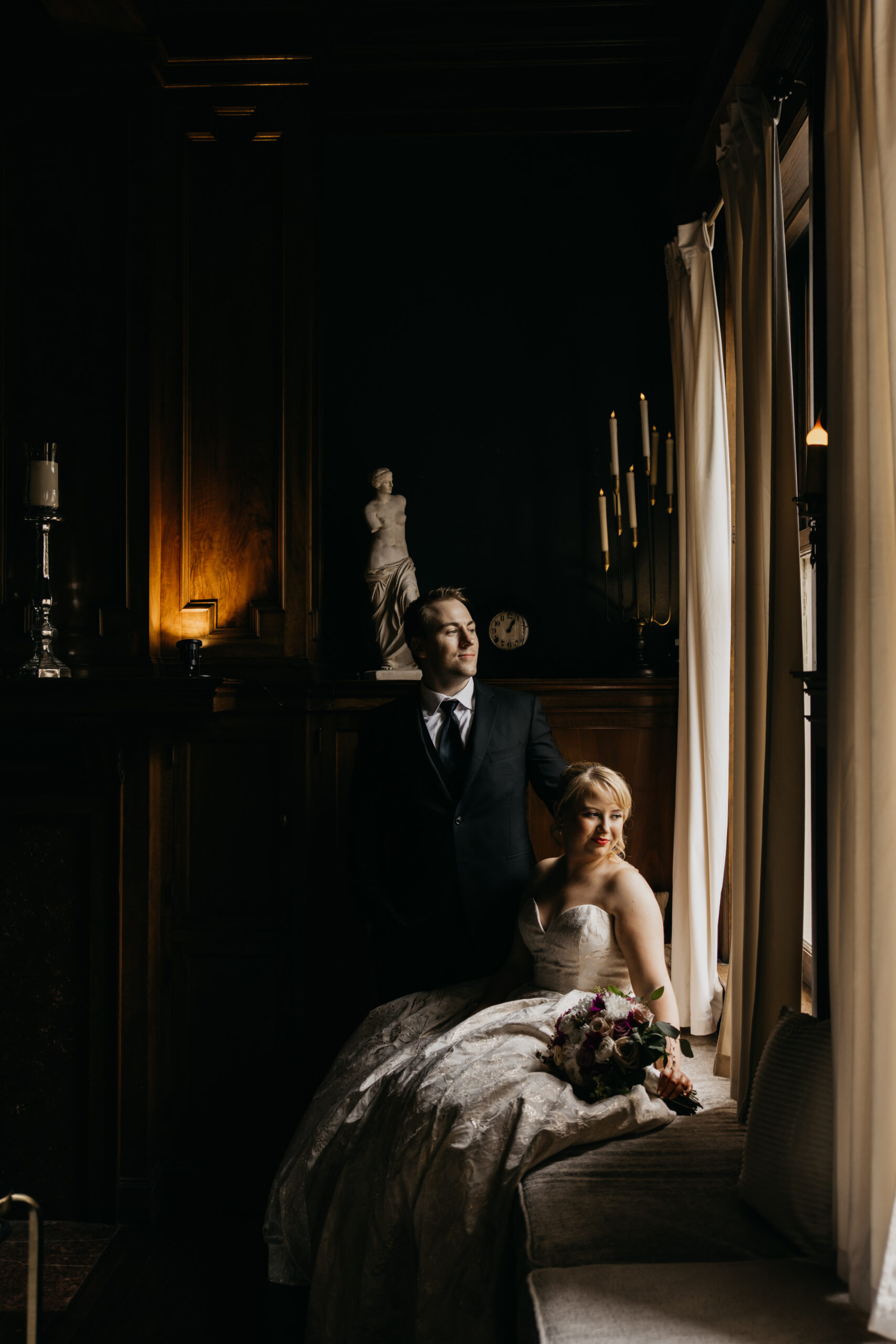 Semple Mansion Wedding of Christina & Andrew - mycahbain.com