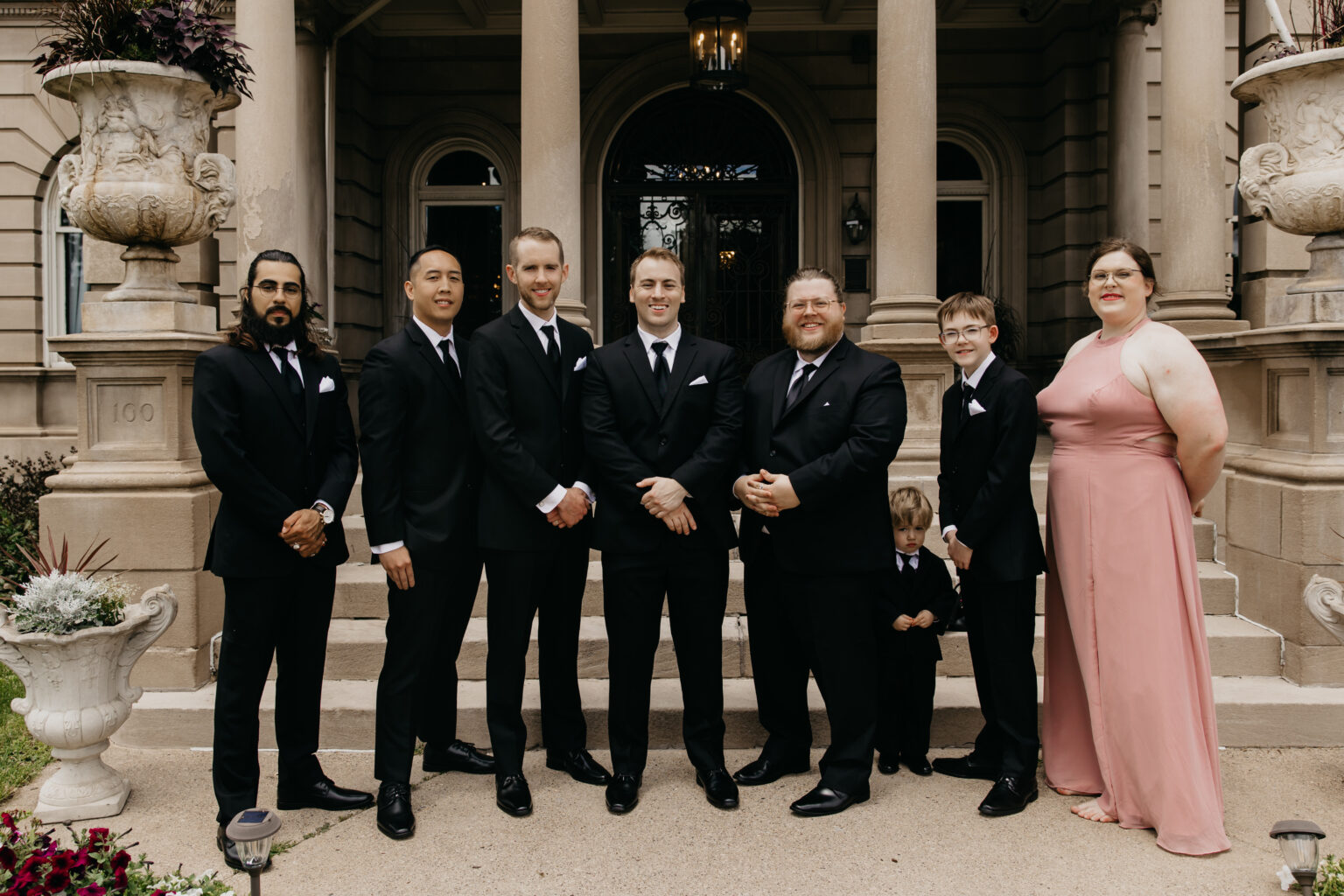 Semple Mansion Wedding of Christina & Andrew - mycahbain.com