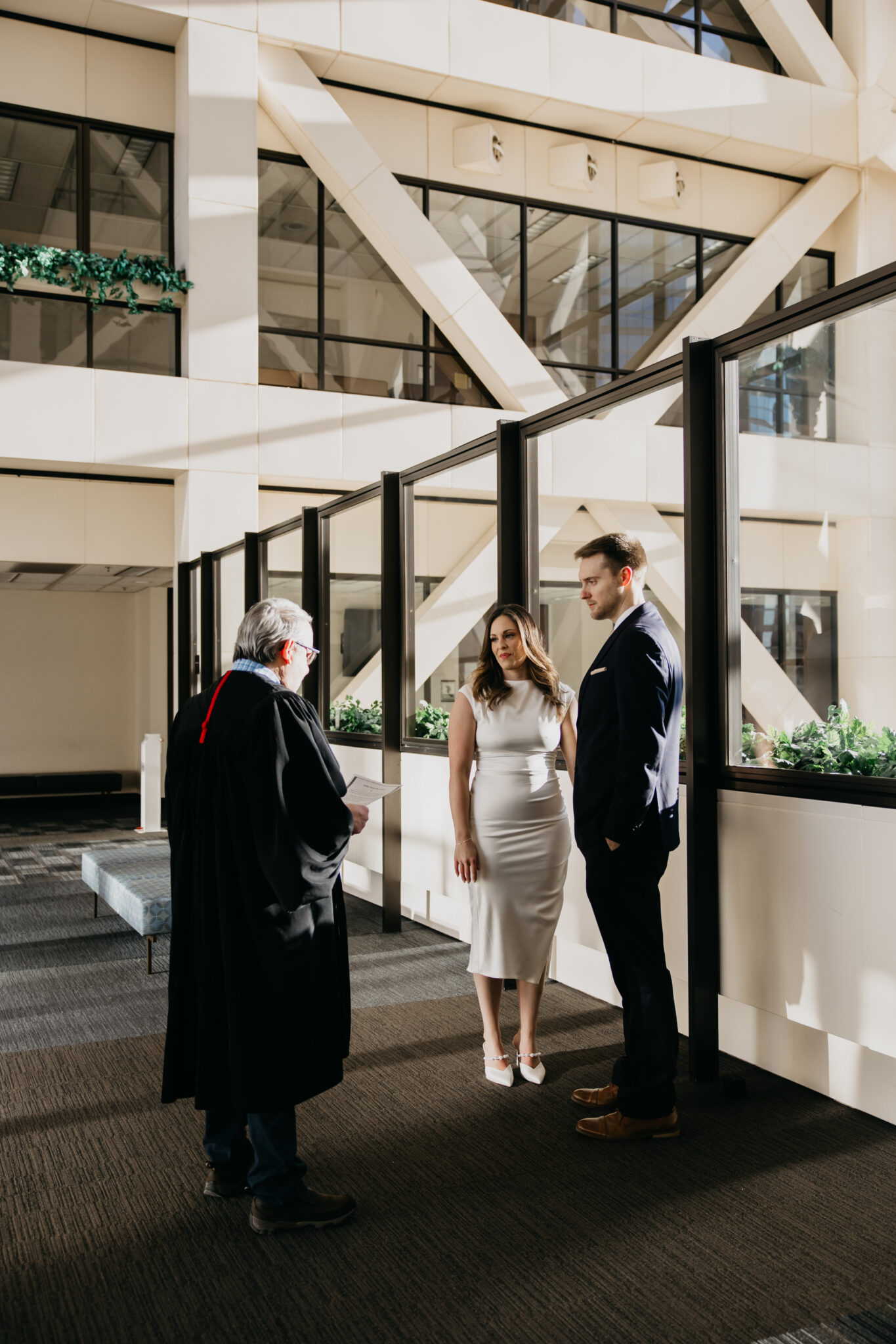 Emma & Ben's Elegant Courthouse Elopement in Minneapolis