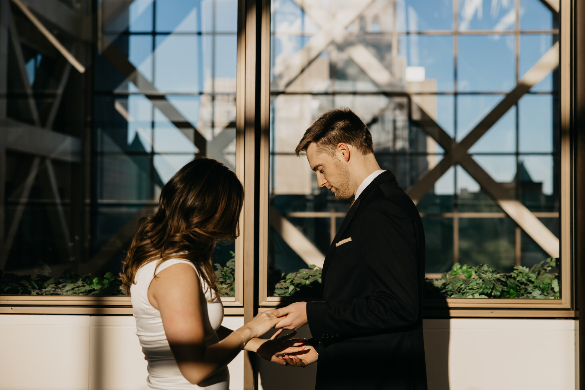 Emma & Ben's Elegant Courthouse Elopement in Minneapolis