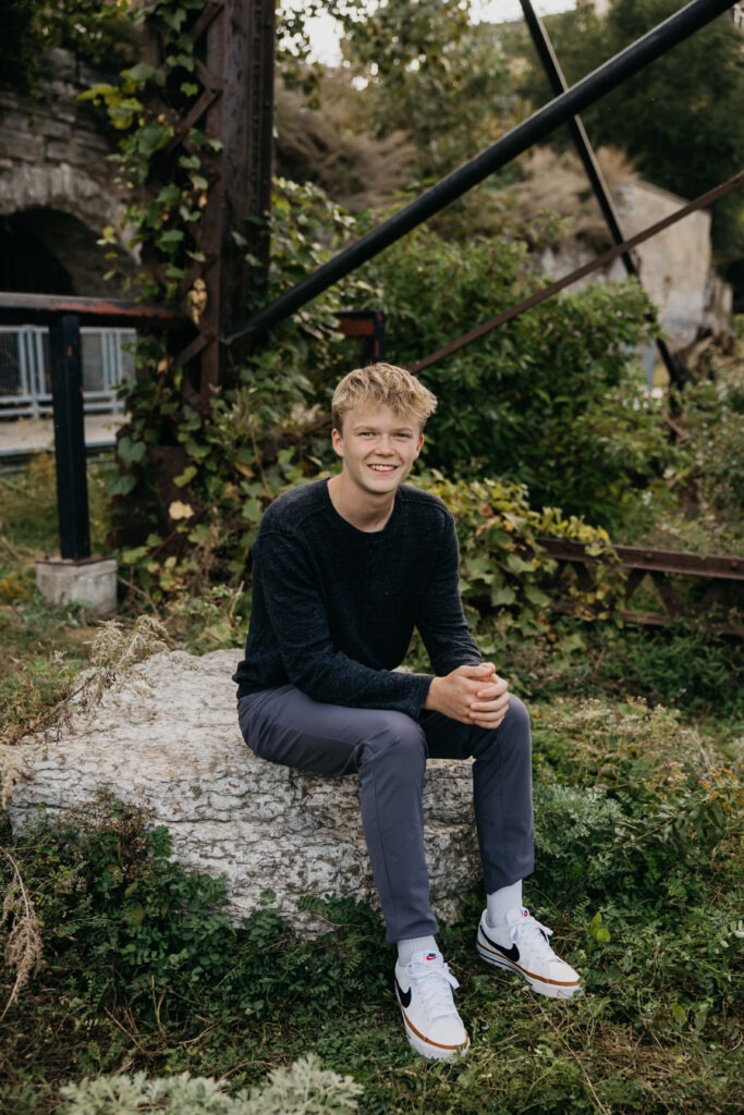 Washburn High School Senior Photos | Evan’s Session - mycahbain.com