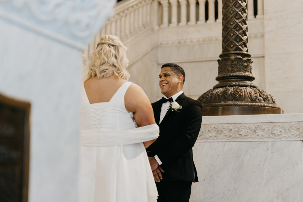 A Timeless Minneapolis City Hall Wedding: Michelle & Jose