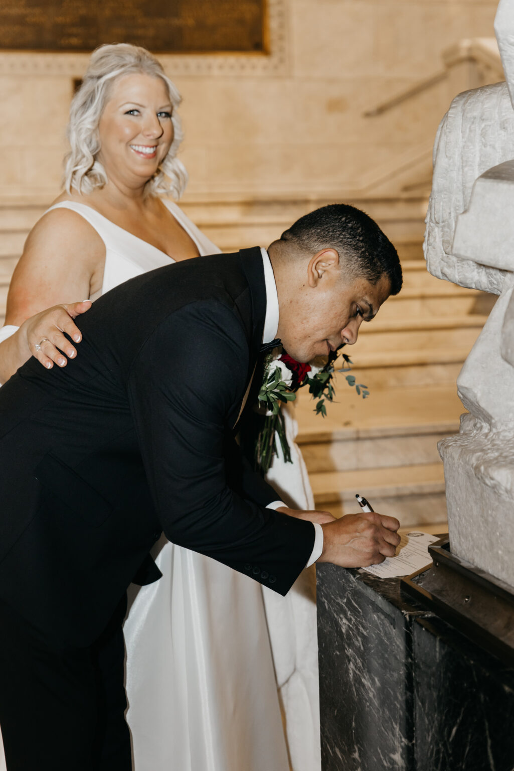 A Timeless Minneapolis City Hall Wedding: Michelle & Jose