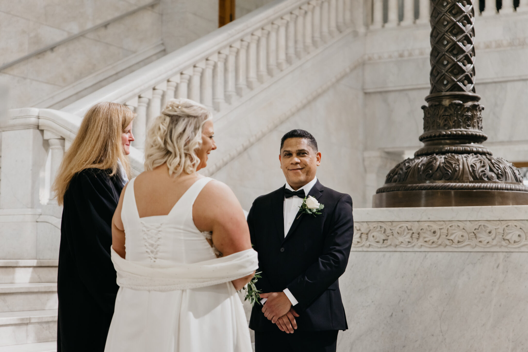 A Timeless Minneapolis City Hall Wedding: Michelle & Jose