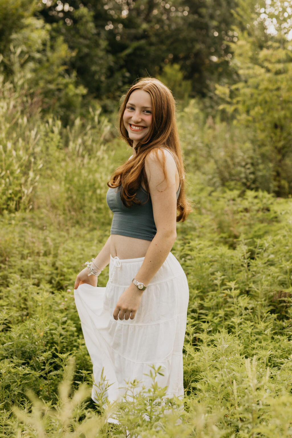 Senior Photos at Minneapolis Fields – Maddie’s Light-Filled Day
