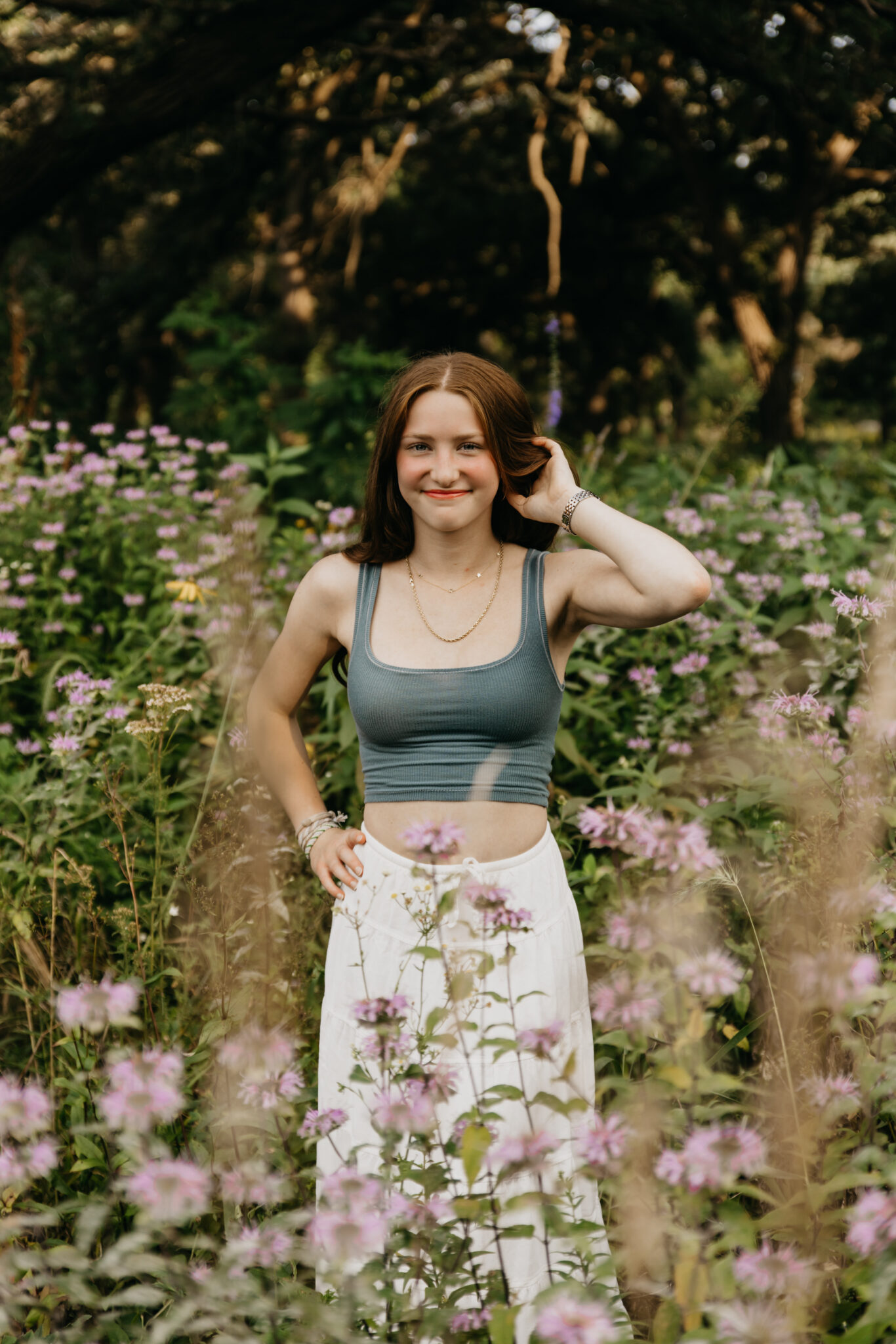Senior Photos at Minneapolis Fields – Maddie’s Light-Filled Day