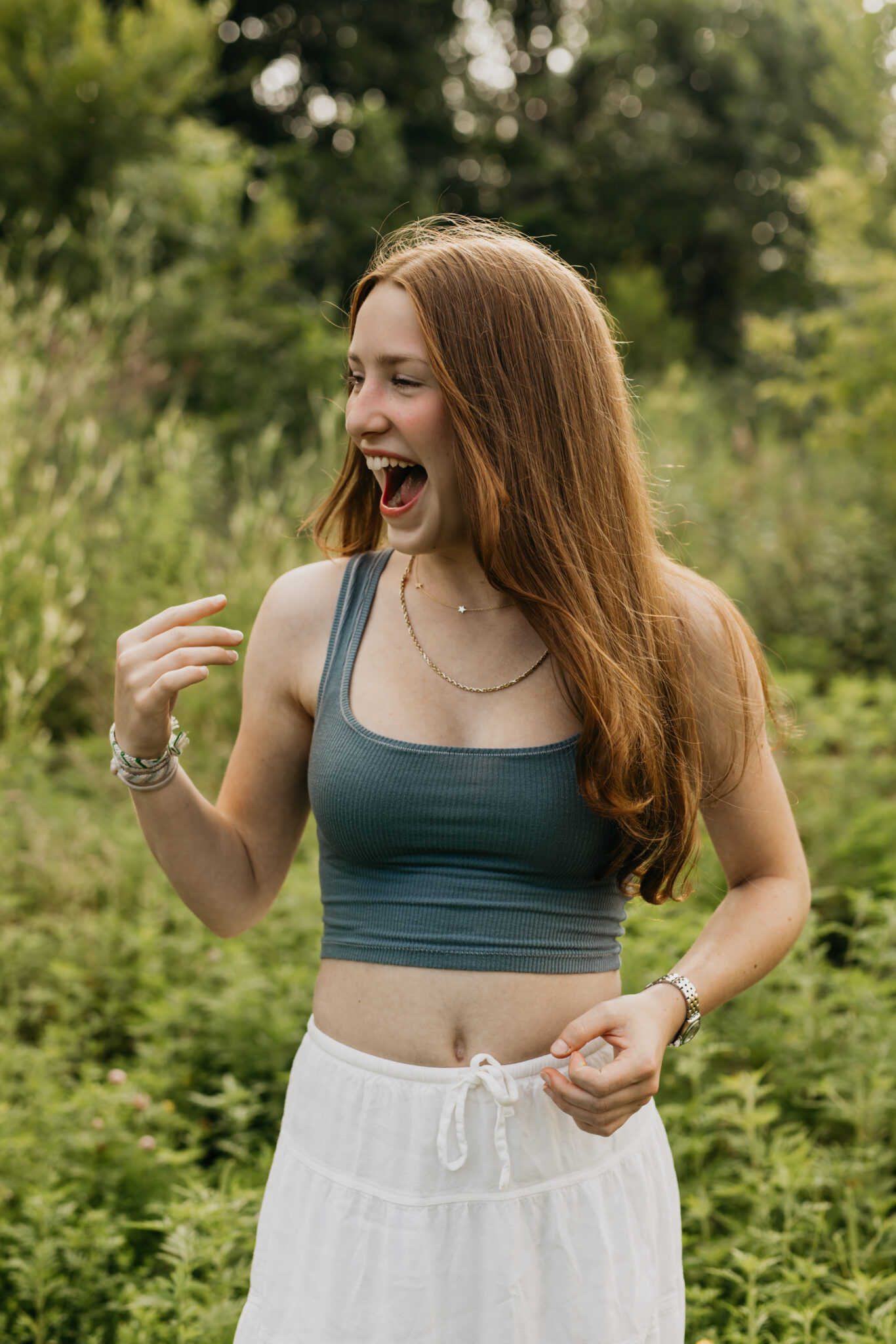 Senior Photos at Minneapolis Fields – Maddie’s Light-Filled Day