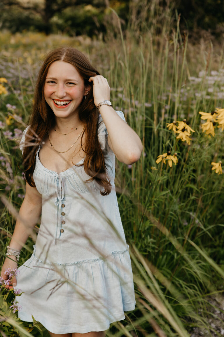 Senior Photos at Minneapolis Fields – Maddie’s Light-Filled Day