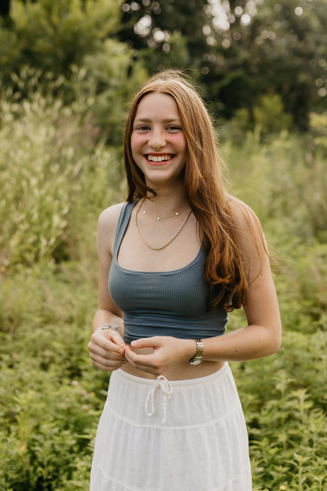 Senior Photos at Minneapolis Fields – Maddie’s Light-Filled Day