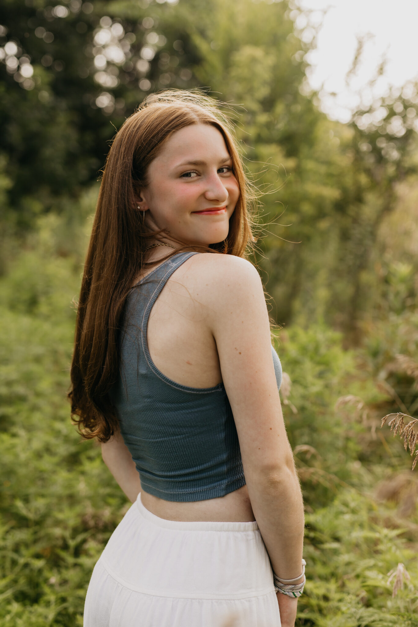 Senior Photos at Minneapolis Fields – Maddie’s Light-Filled Day